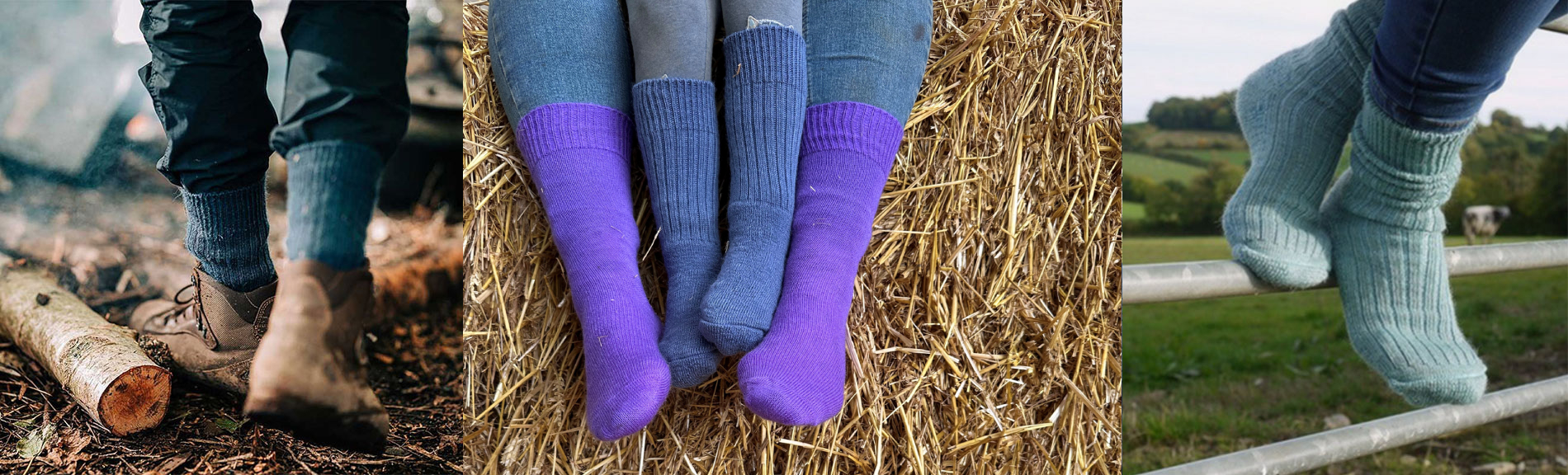 Angora Goat Mohair Socks | Kids Wool Socks | Ladies Bed Socks